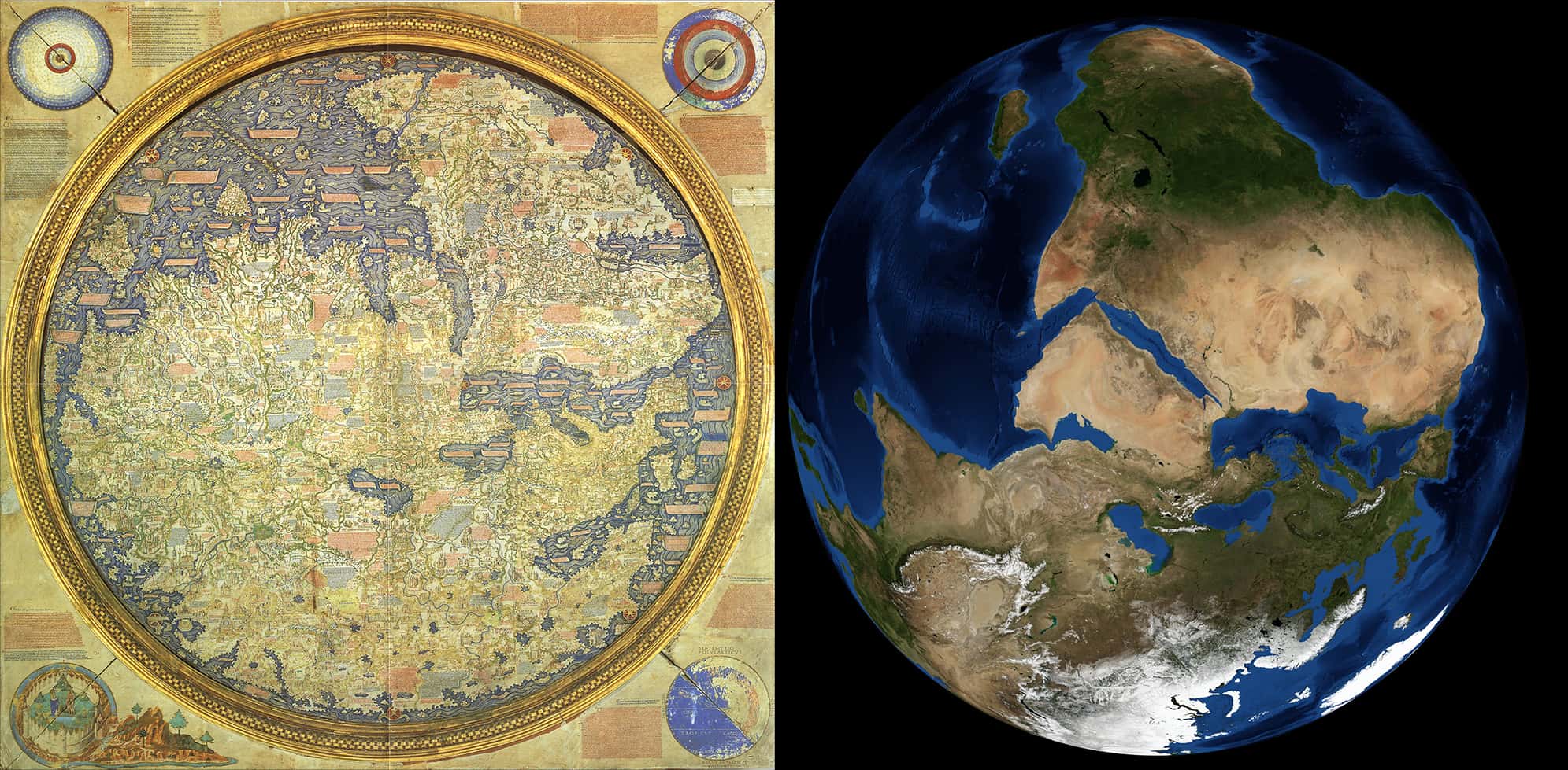 The Fra Mauro Map: The Google Earth of the Medieval World
